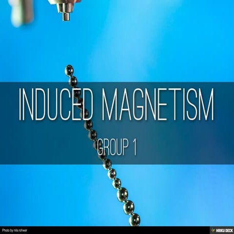 Induced magnetism | PDF