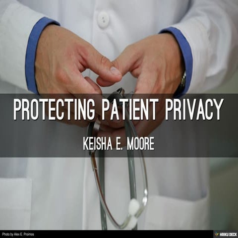 Protecting Patient Privacy | PDF