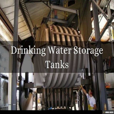 Drinking Water Storage Tanks | PPT