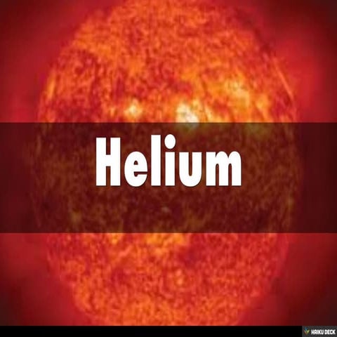 Helium | PDF