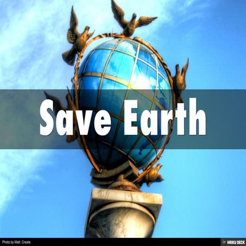 Save Earth | PDF