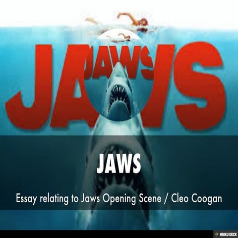 Jaws | PDF