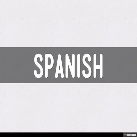 Spanish | PDF
