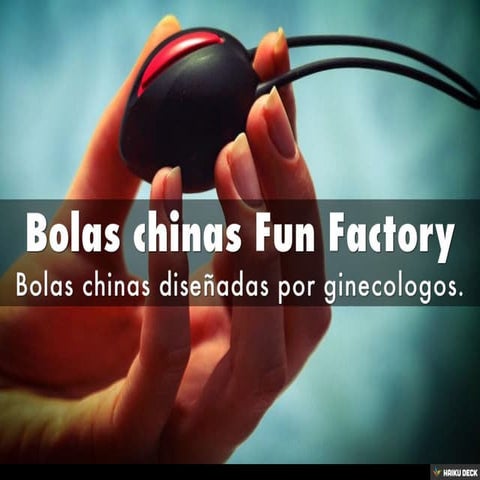 Bolas chinas Fun Factory | PDF
