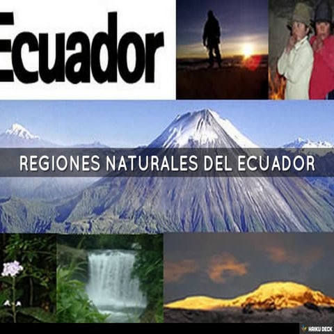 REGIONES NATURALES DEL ECUADOR | PDF