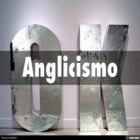 Anglicismo | PDF