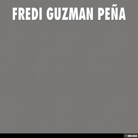 FREDI GUZMAN PEÑA | PDF