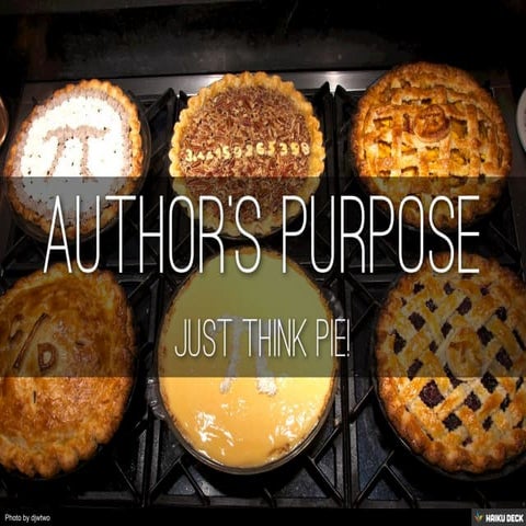 Author's purpose | PPT