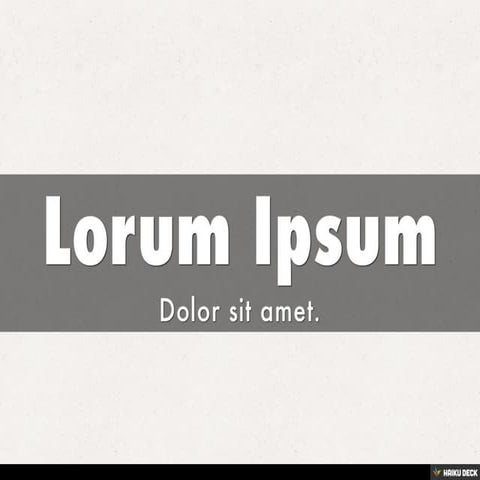 Lorum Ipsum | PDF