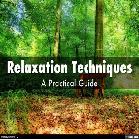 Relaxation Techniques | PPT