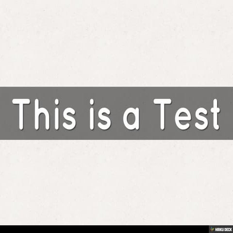 This is a test | PDF