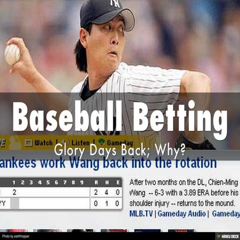 Baseball Betting | PPT