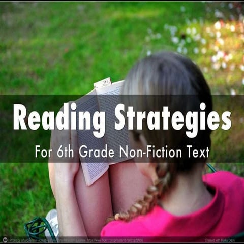 6th Grade Non-Fiction Reading Instruction | PPT | Free Download