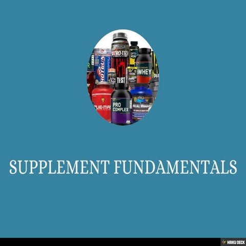 Supplement Fundamentals | PDF