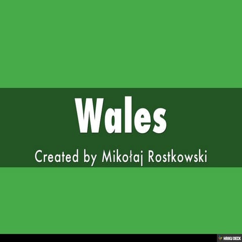 Wales (2) | PPTX