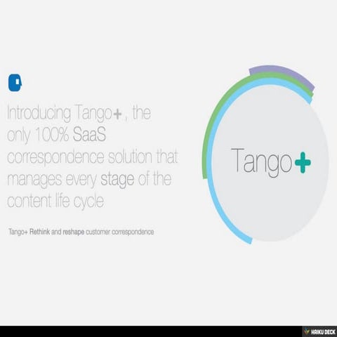 Tango+ video | PDF