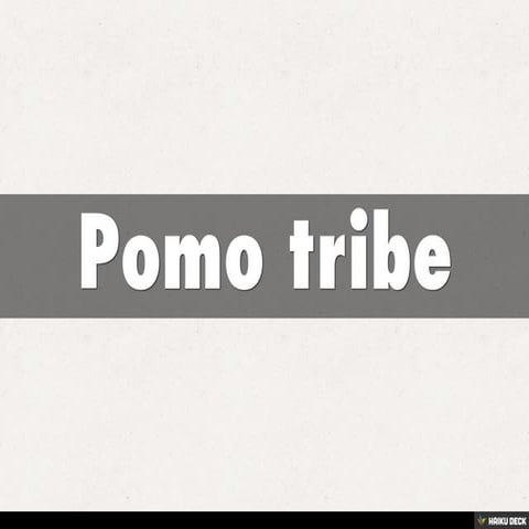 Pomo tribe | PPT