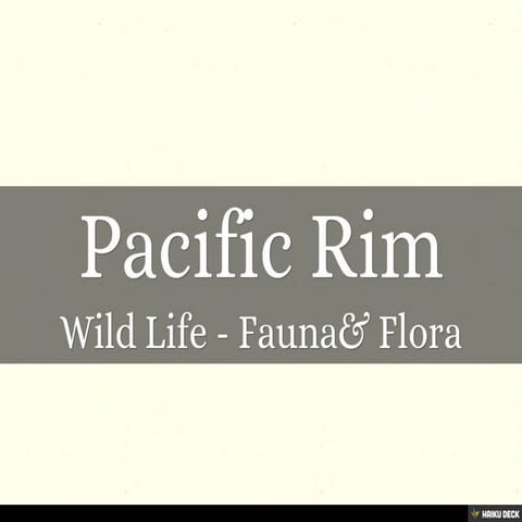 Pacific Rim National Park | PDF