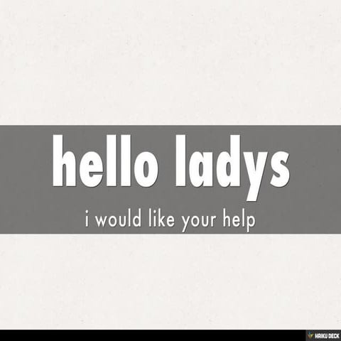 hello ladys | PDF