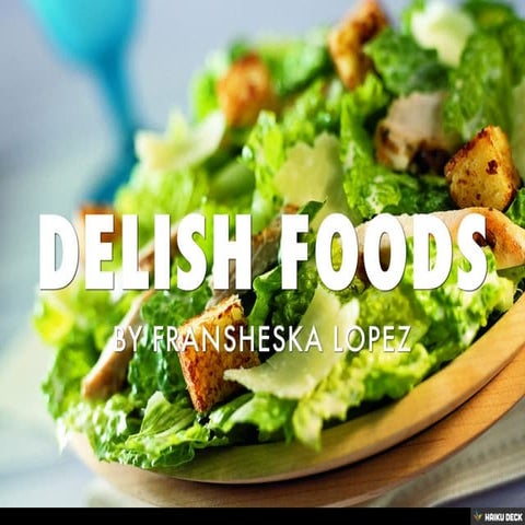 DELISH FOODS | PDF