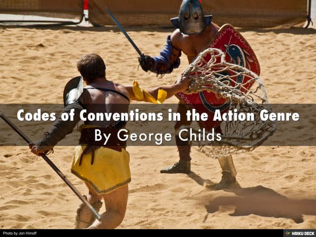 Codes and conventions of the action genre | PPTX