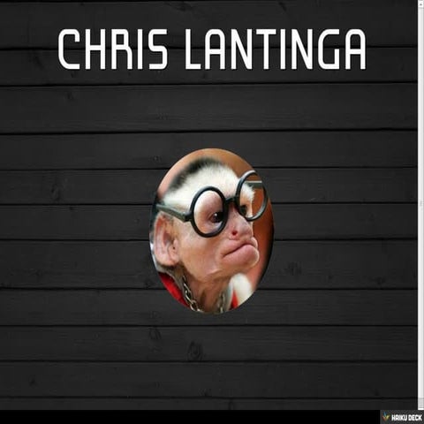 Chris Lantinga | PDF