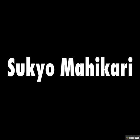 Sukyo Mahikari | PPT