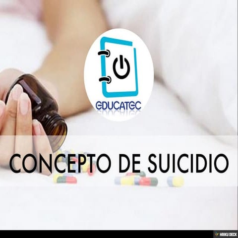 Concepto de suicidio | PDF