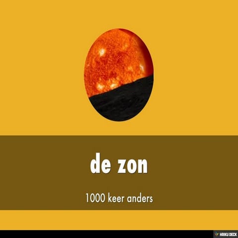 de zon | PDF