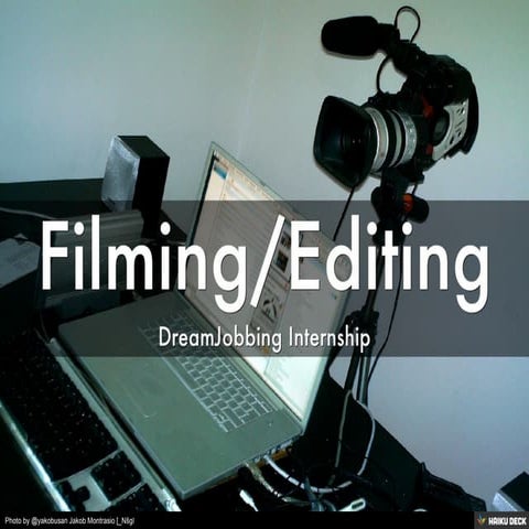 Filming/Editing | PDF