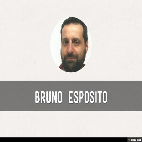 BRUNO ESPOSITO | PPT