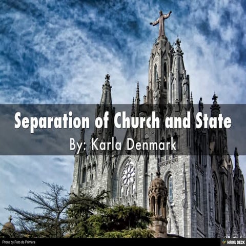 Separation of Church and State | PDF | Poetry | Books and Literature