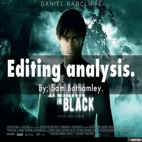 Editing analysis. | PPT