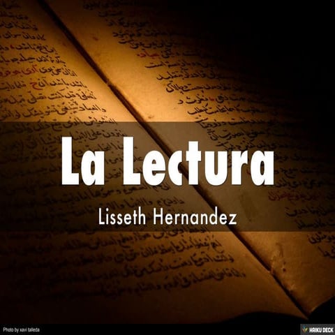 La Lectura | PPT