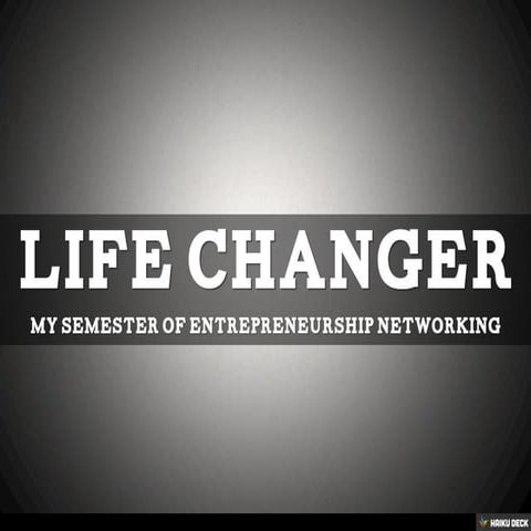 Life Changer | PDF