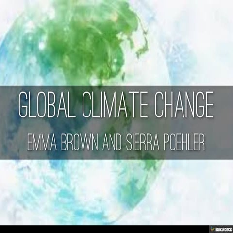Global Climate Change | PDF