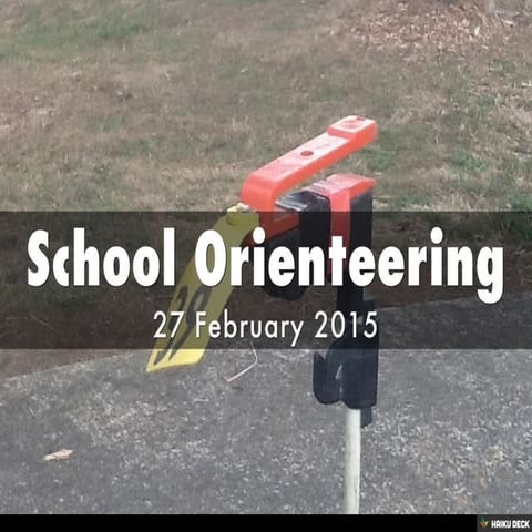 School Orienteering | PDF