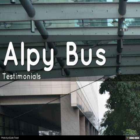 Alpy Bus | PDF
