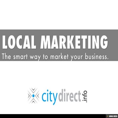 Local Marketing | PDF | Marketing and Advertising | Business