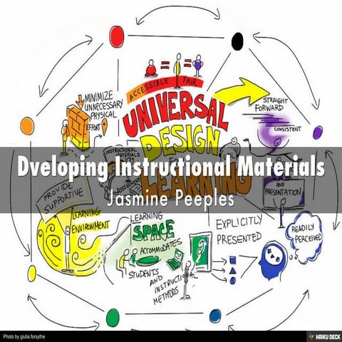 Dveloping Instructional Materials | PDF