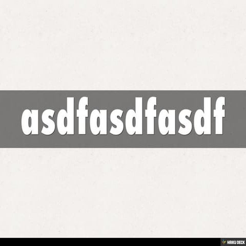 asdfasdfasdf | PPT