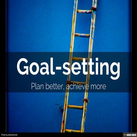 Goal-setting | PPT