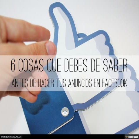 6 cosas que debes de saber | PDF