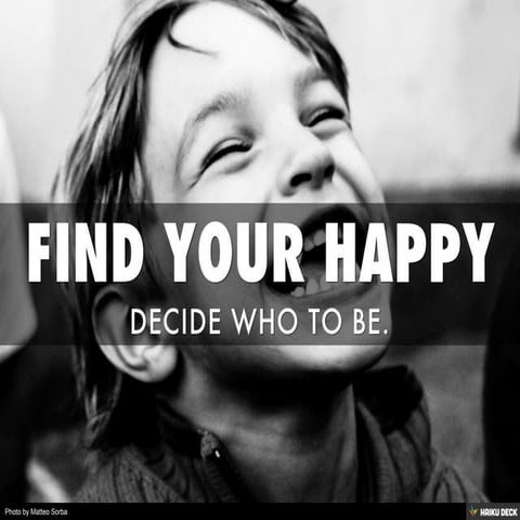 FIND YOUR HAPPY | PPT
