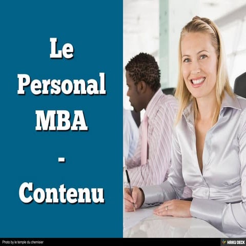 Le Personal MBA | PPT