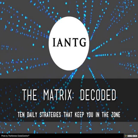 The Matrix: Decoded | PDF