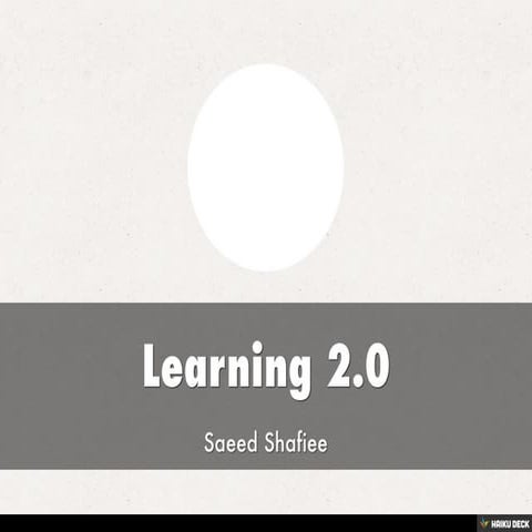 Learning 2.0 | PPT