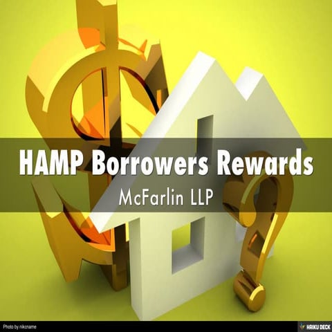 HAMP Borrowers Rewards | PDF