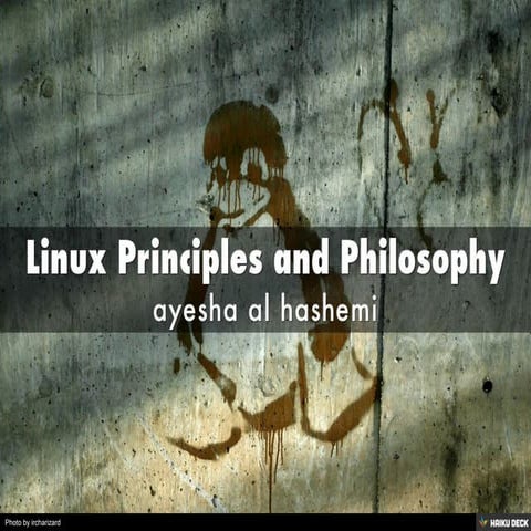 Linux Principles and Philosophy | PDF