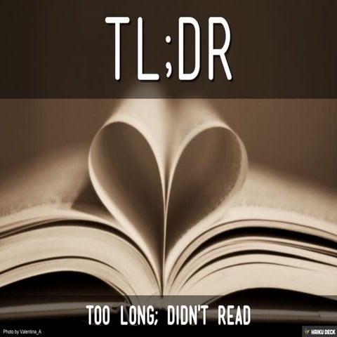 TL;DR | PDF